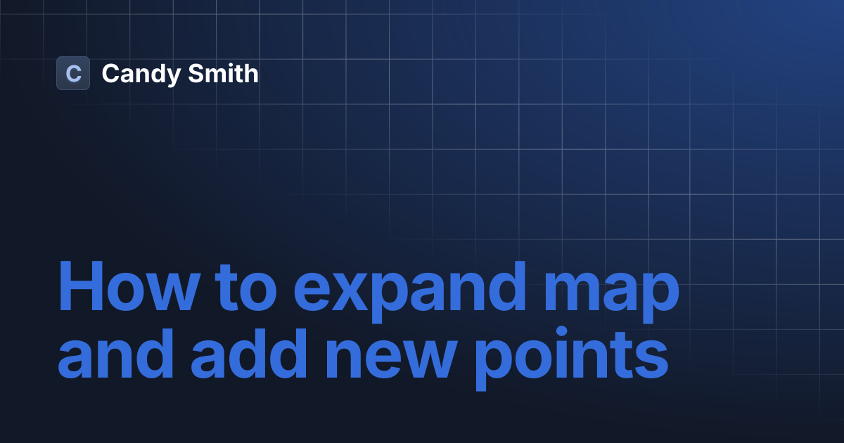 How to expand map and add new points | Bubble Shooter Toolkit | Candy Smith